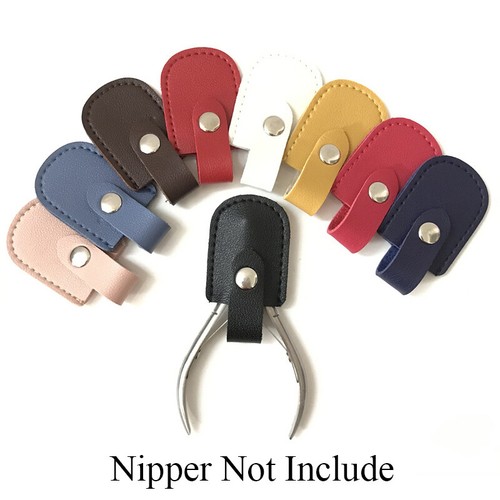 Nail Art Cuticle Nipper Cover Protective Sleeve Cap Scissors Manicure ...