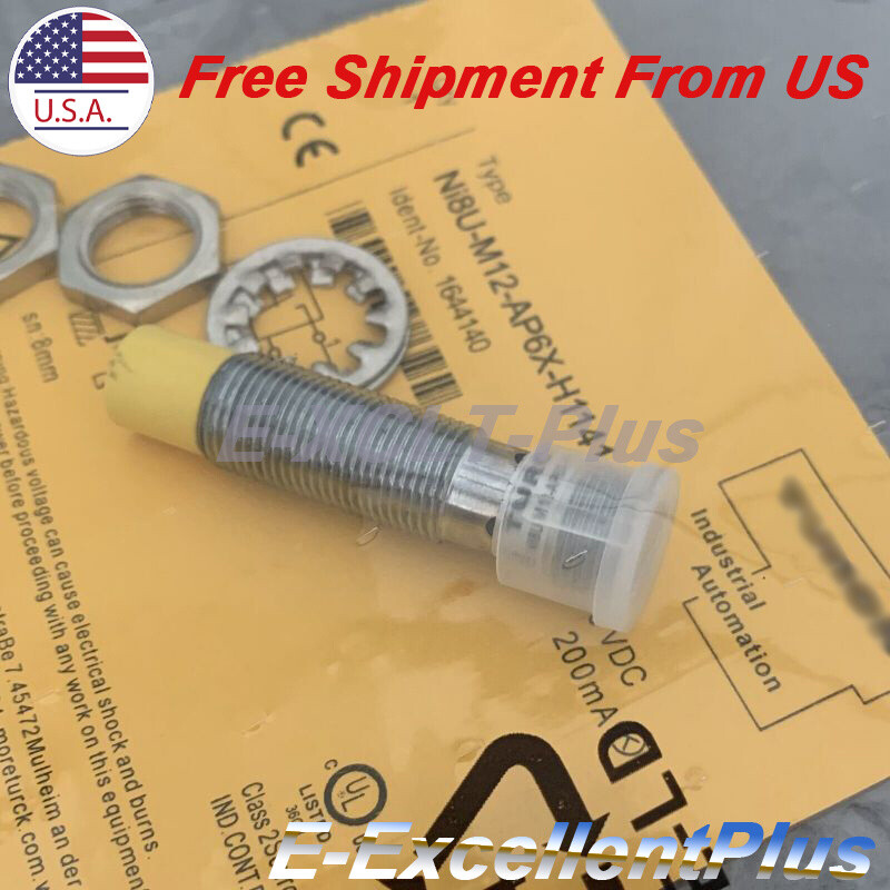 10-30VDC For TURCK Ni8U-M12-AP6X-H1141 1644140 Inductive Proximity ...