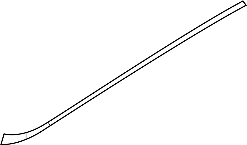 Nissan Oem-roof Molding Seal Strip Left 768131LA1A for sale online | eBay