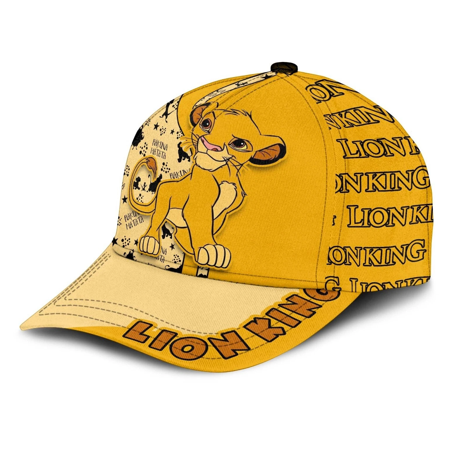Lovely Simba Lion King Unisex Classic Cap, The Lion King Cap Lovers ...
