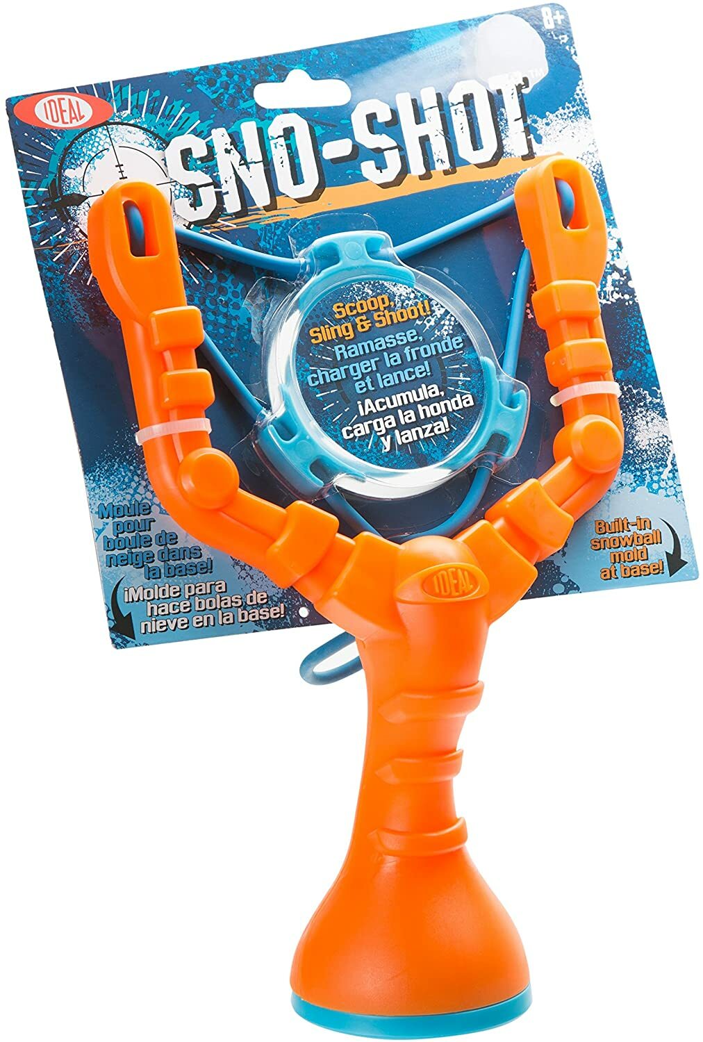 Ideal Sno Toys Sno Shot Slingshot Built In Snow Ball- Ages 8+ | eBay