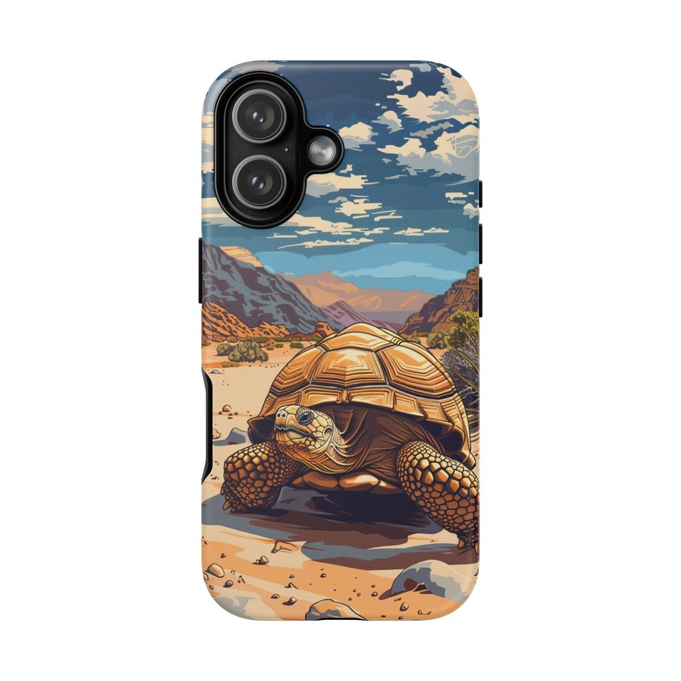 For iPhone, Samsung, Pixel | Phone Ink Case - Tortoise Turtle in the ...