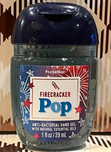 Bath and & Body Works Firecracker Pop 4th July PocketBAC Hand Gel Essential Oils | eBay