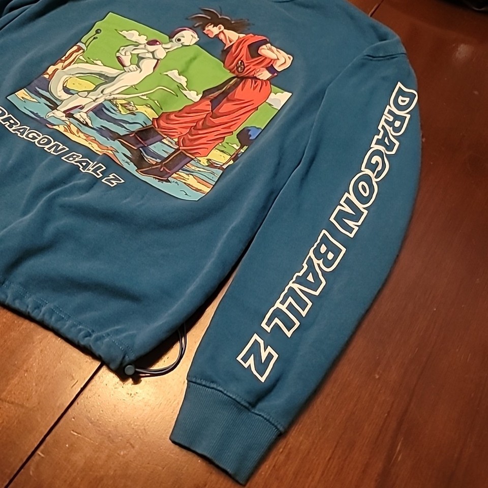 BOX LUNCH Dragon Ball Z Frieza Goku Staredown Toggle Crew Sweatshirt ...