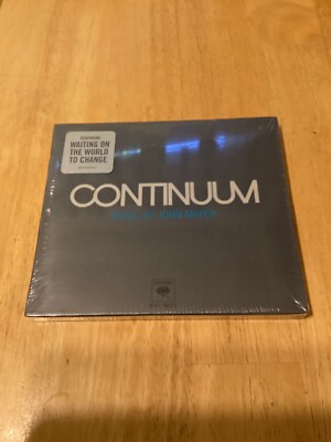John Mayer Continuum Slipcase Cover CD Sealed (2006 Aware/Columbia) | eBay