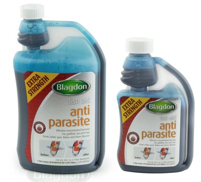 Blagdon Anti Parasite Extra Strength Koi Pond Treatment White Spot ...