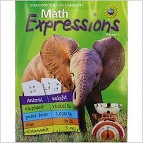 Math Expressions: Student Activity Book Hardcover Level 3 Volume 1 2009 ...