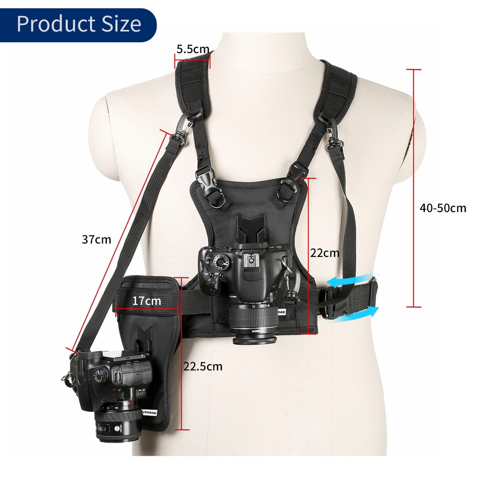 Sevenoak Dual Camera Strap SK-MSP01 Multi-purpose Strap System With ...
