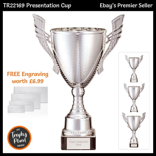 SPORTS CUP, PRESENTATION TROPHY - Matrix Silver Award Trophies, FREE ...
