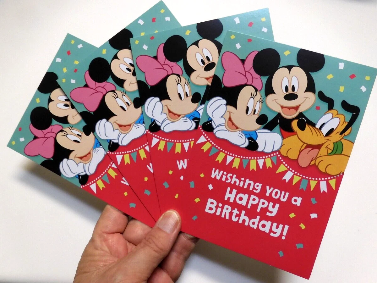 Minnie Mouse Birthday Card