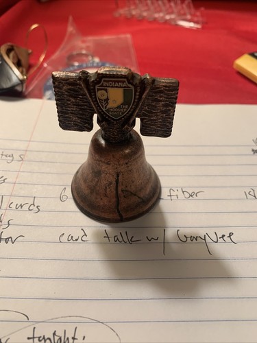 Indiana Bell Hoosier State Made In USA | eBay