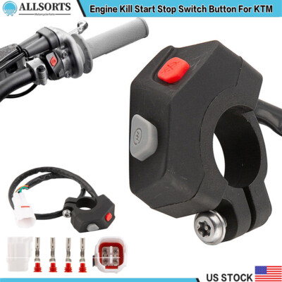 Engine Start Stop Kill Switch Assy Button For KTM Husqvarna Gas Gas ...