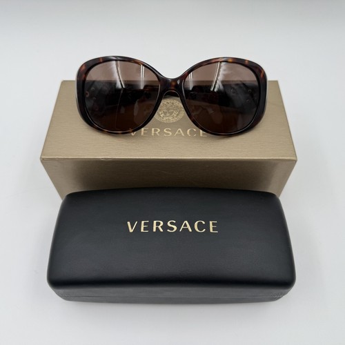 Versace Women’s Sunglasses Tortoise Frame Model 4221 108/73 58 16 135 ...