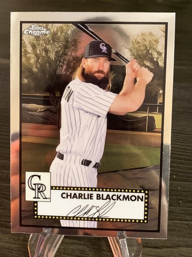 2021 Topps Chrome Platinum Anniversary Charlie Blackmon | eBay