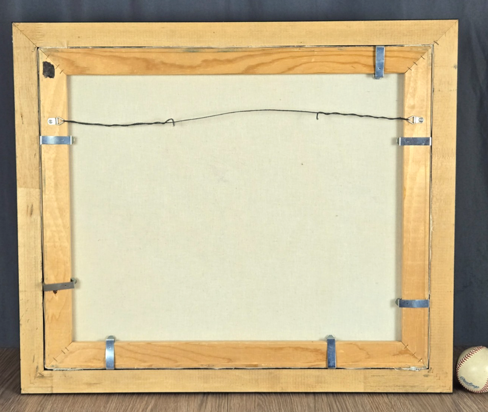 Mandy Wilkinson colorful abstract painting 24" x 20" canvas | eBay