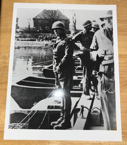 WWII 3 photographs 8x10 Jimmy Stewart, George Patton, 5x7 David McCampbell (MOH) | eBay
