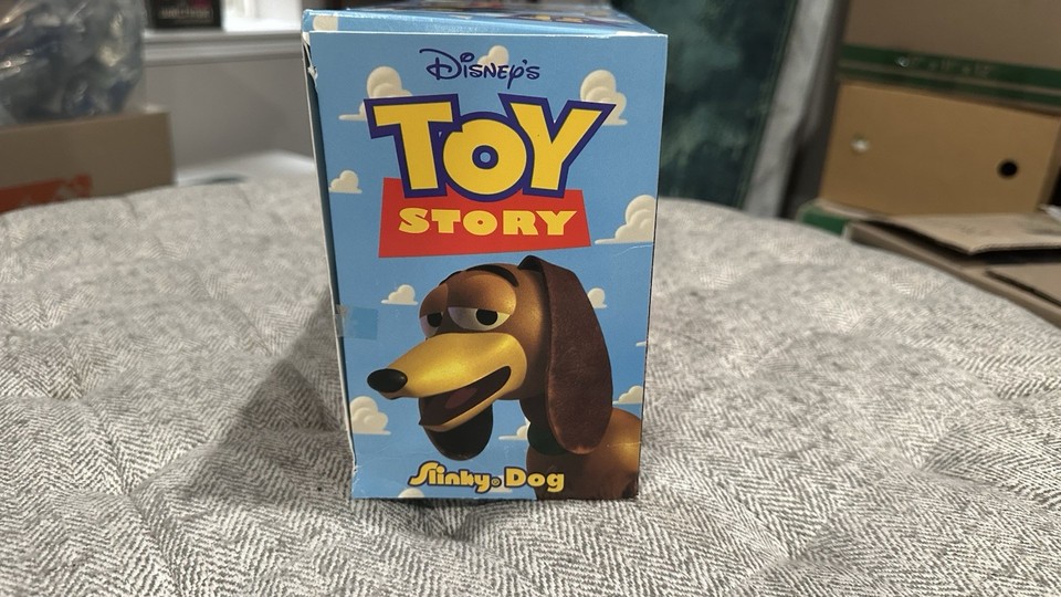 Disney Toy Story “Slinky Dog” Pull Toy w/ Original Box – Vintage Pull ...