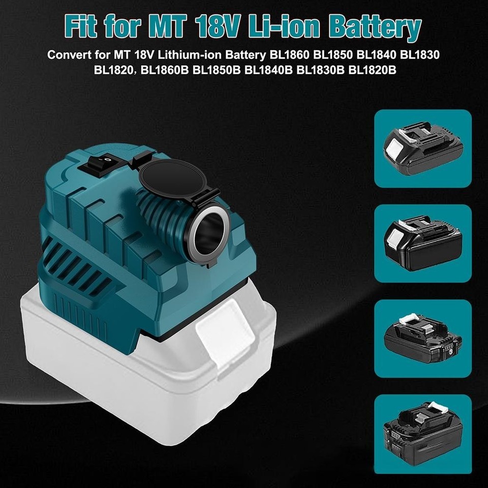 Lithium Battery Charger Convert Output Car Cigarette Hole I5X2 S5R9 ...