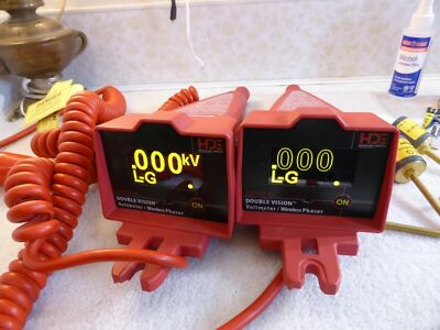 HD Electric HDE DDPM-40 Double Vision Dual Display Voltmeter Wireless ...