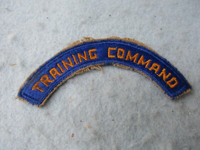 WWII US Army Air Force Patch Training Command Cadre Tab WWII | eBay