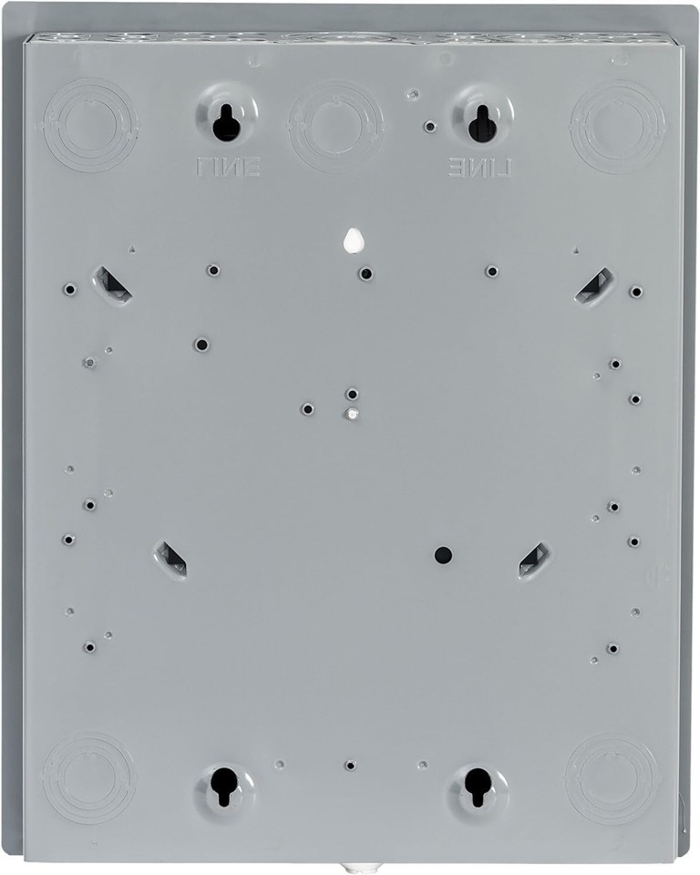 Square D 125-Amp 24-Circuit 12-Space Electric Main Breaker Load Center ...