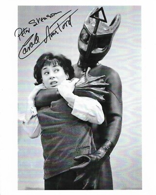 Carole Ann Ford & Peter Stenson DOCTOR WHO 10x8 Genuine Signed ...