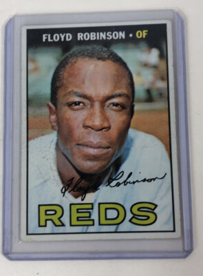 1967 Topps #120 Floyd Robinson Reds EX+ * | eBay
