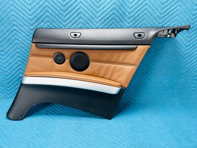 BMW 335i Conv Quarter Inner Trim Panel w/Speaker Passenger Black/Orange ...
