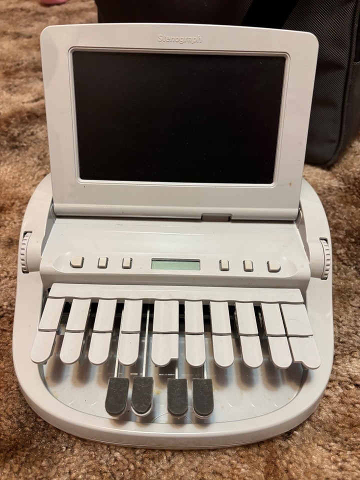 Wave stenograph machine court reporter | eBay