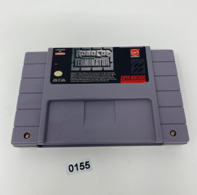 ROBOCOP VS TERMINATOR SNES 1993 Super Nintendo | eBay