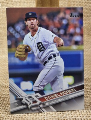 2017 Topps Series 1 Daniel Norris Baseball Card #339 Tigers FREE S&H A8 ...