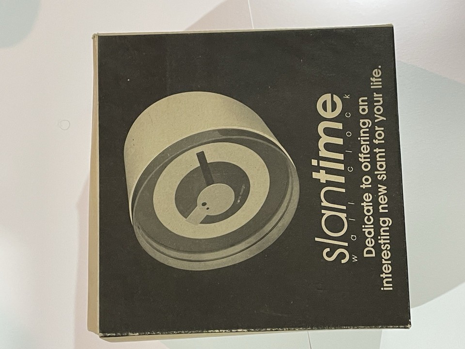 Vintage Semk Design Clock Modernist Futurist Mod British Rondel Unused ...