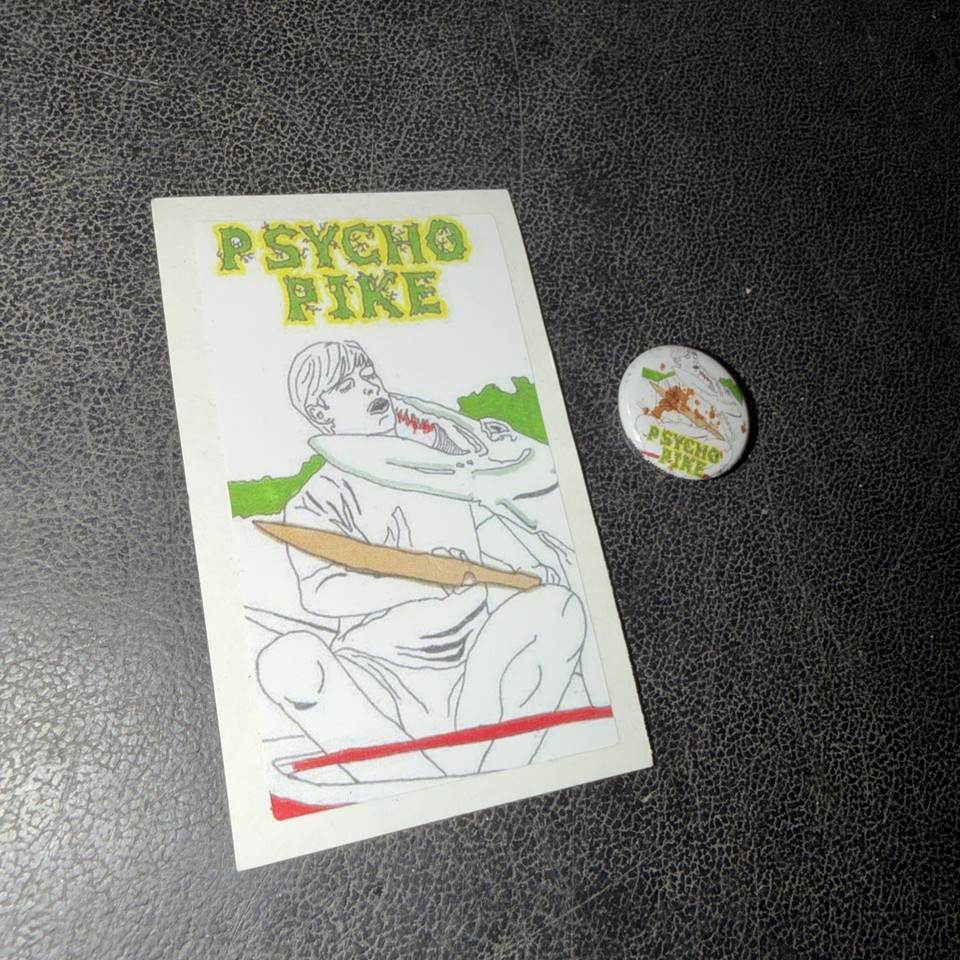 Psycho Pike Rare Horror VHS SOV Toilet Video OOP Scarce Limited ...