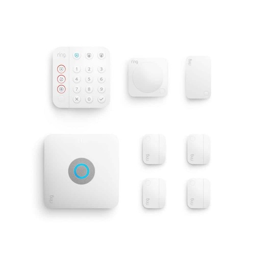 Alarm Pro Smart Security Kit with 8-Piece Wi-Fi Router,Motion Detection ...