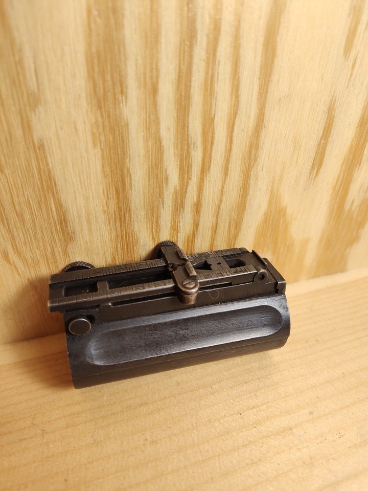 Original Springfield 1903 Rear Sight Sleeve Complete With Rear Sight ...