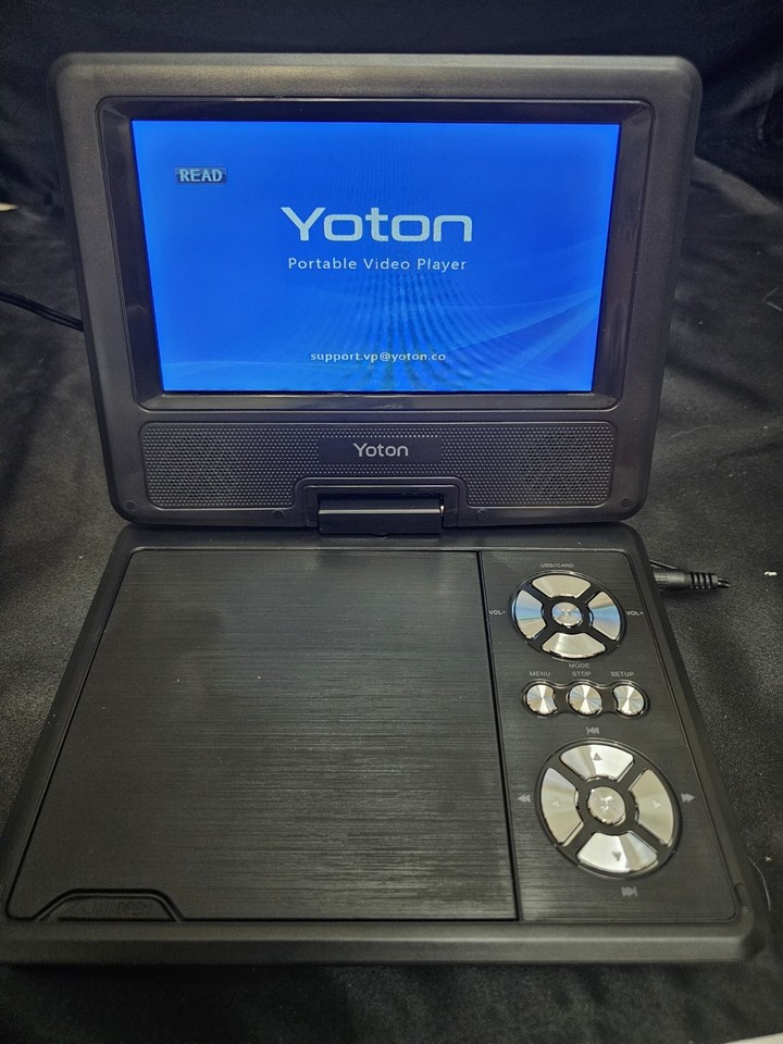 YOTON 9.5" Portable DVD Player for Kids and Car, 7" Swivel Screen(New ...