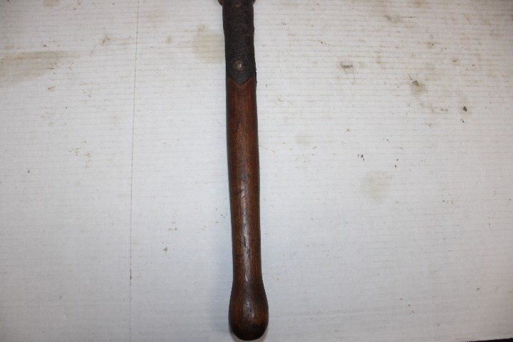 WW1 WW2 Russian Military Issue Shovel with Leather Cover Entrenching E ...