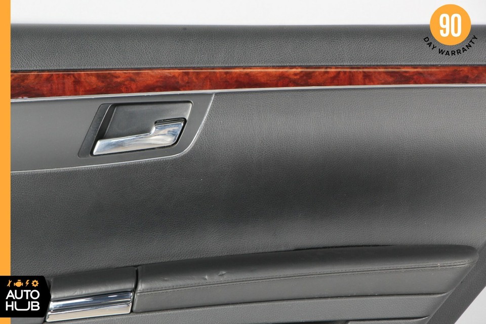 07-09 Mercedes W221 S550 S450 Rear Right Side Door Panel Black ...