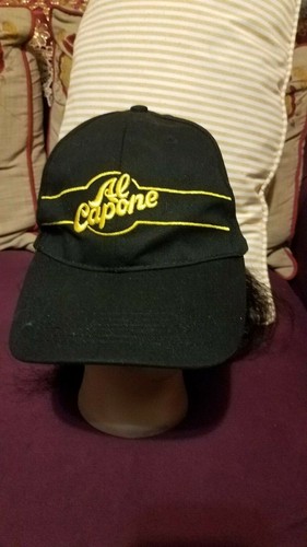 Al Capone no comments cigar adjustable black hat gangster basebaseball ...