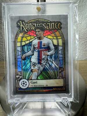 2022-23 Topps Merlin Chrome GAVI Renaissance Case Hit FC Barcelona SSP ...