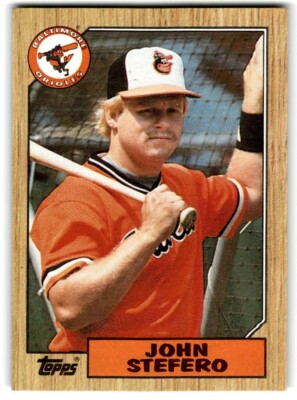 1987 Topps Baseball Cards John Stefero Baltimore Orioles #563 | eBay