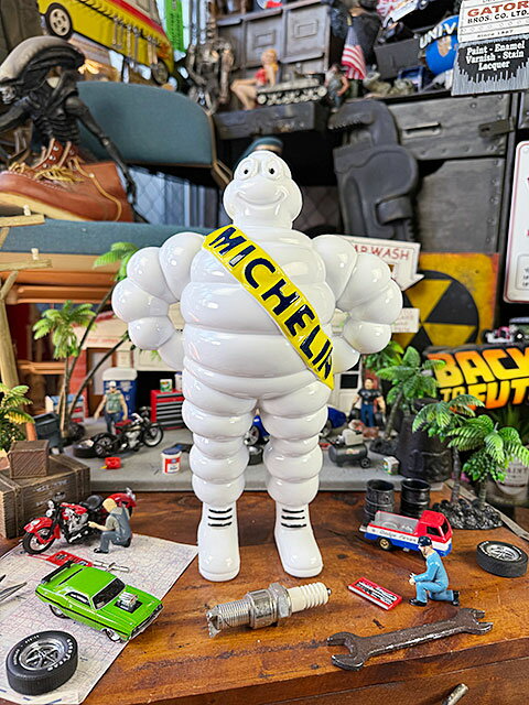 Michelin Man Standard Bibendum Doll Figure 12" H310×W210×D110mm w ...