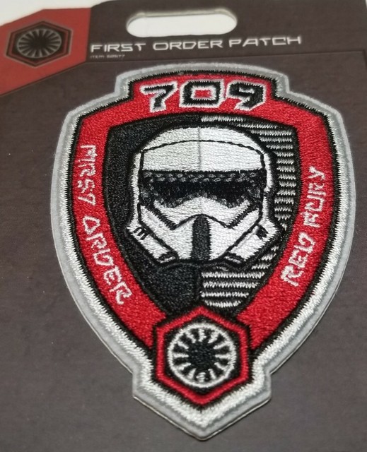 Set of 5 Star Wars Galaxy's Edge First Order 709 Legion Patch Disney ...