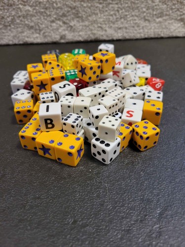1 Pound of Random Gaming Dice!! For Collecting or Games!! See Pics!! | eBay