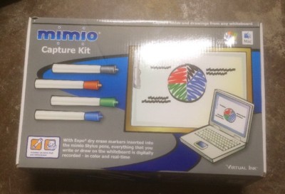 NEW Mimio 580-0014 Graphic Pen and Eraser Capture Kit Virtual Ink ...