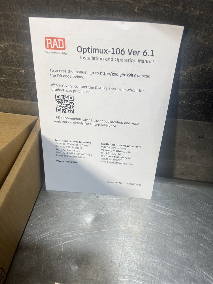 RAD - OP-106/SC/13 - Power Supply. NOS Surplus | eBay