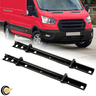For 2015-2023 Ford Transit Van 2 Person Bench Seat Floor Track BRACKETS ...