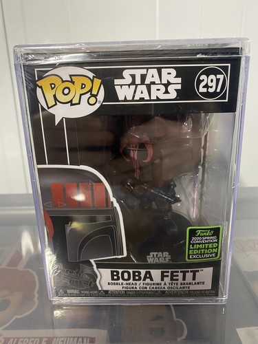 BOBA FETT #297 Funko Pop! Vinyl 2020 Spring Convention Star Wars NEW ...