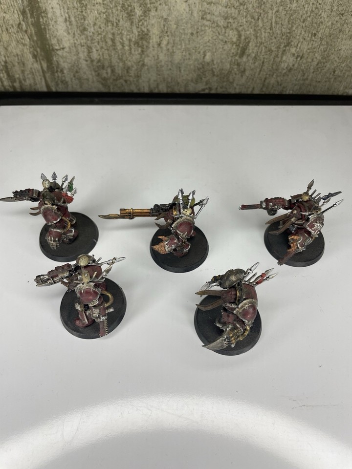 Warhammer 40k Chaos Space Marines Terminators Word Bearers | eBay