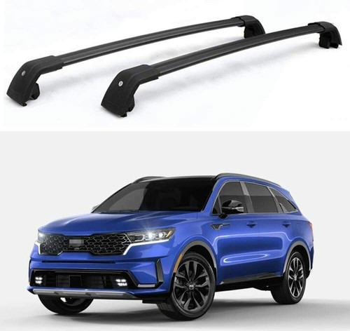 Fits for KIA Sorento 2020 2021 2022 Lockable Crossbars Roof Rack Rail ...